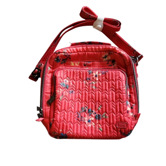 lug | Bags | Lug Red Bouquet Ranger Convertible Crossbody Shoulder Bag ...